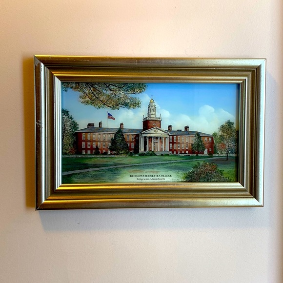 Art | Painting Of Bridgewater State College Administration Building ...